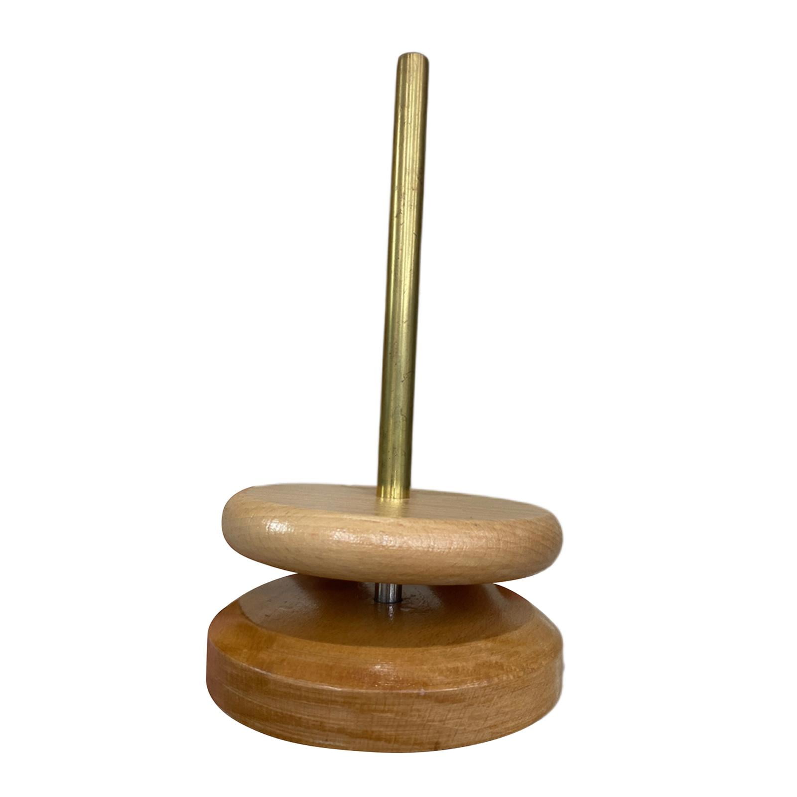 Wooden Yarn er Spindle Sewing Crocheting Tool Winder Skein Knitting ...