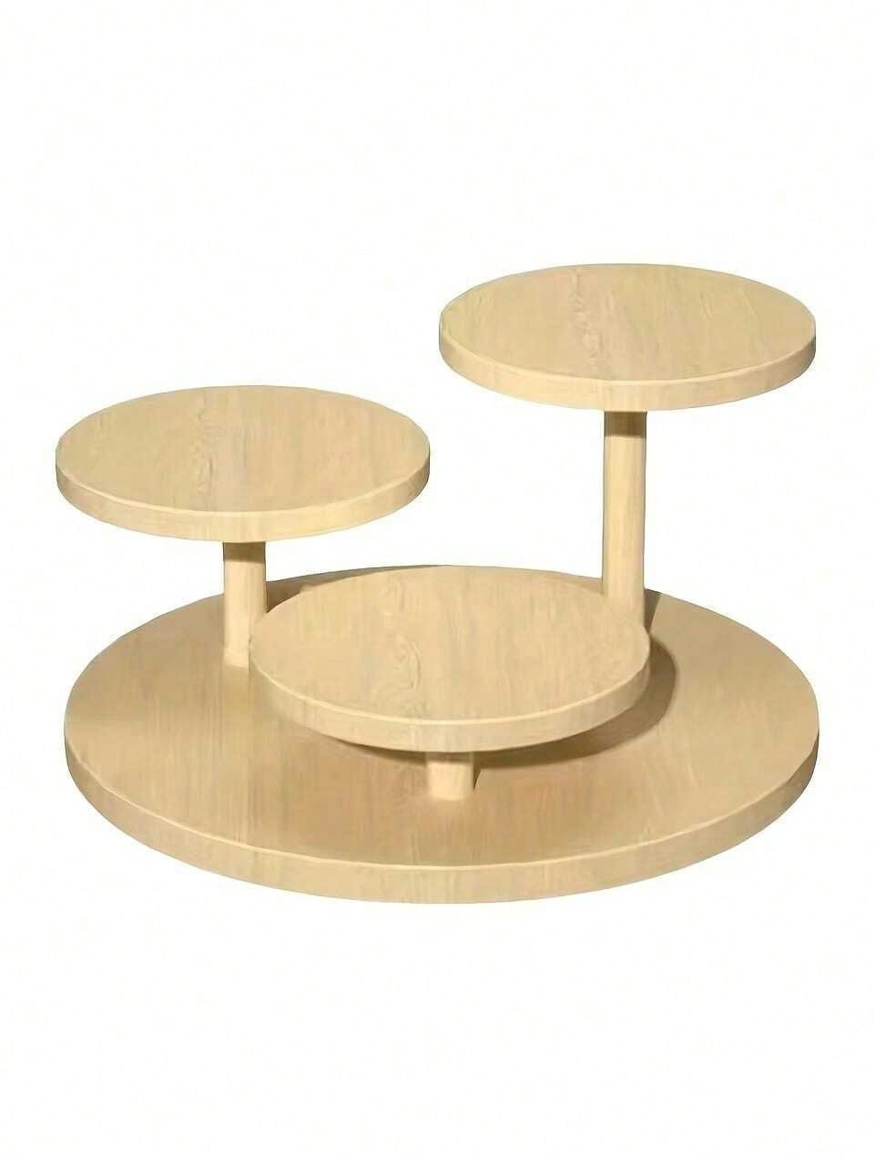 Wooden display rack with storage rack - Multi-layer storage box for ...