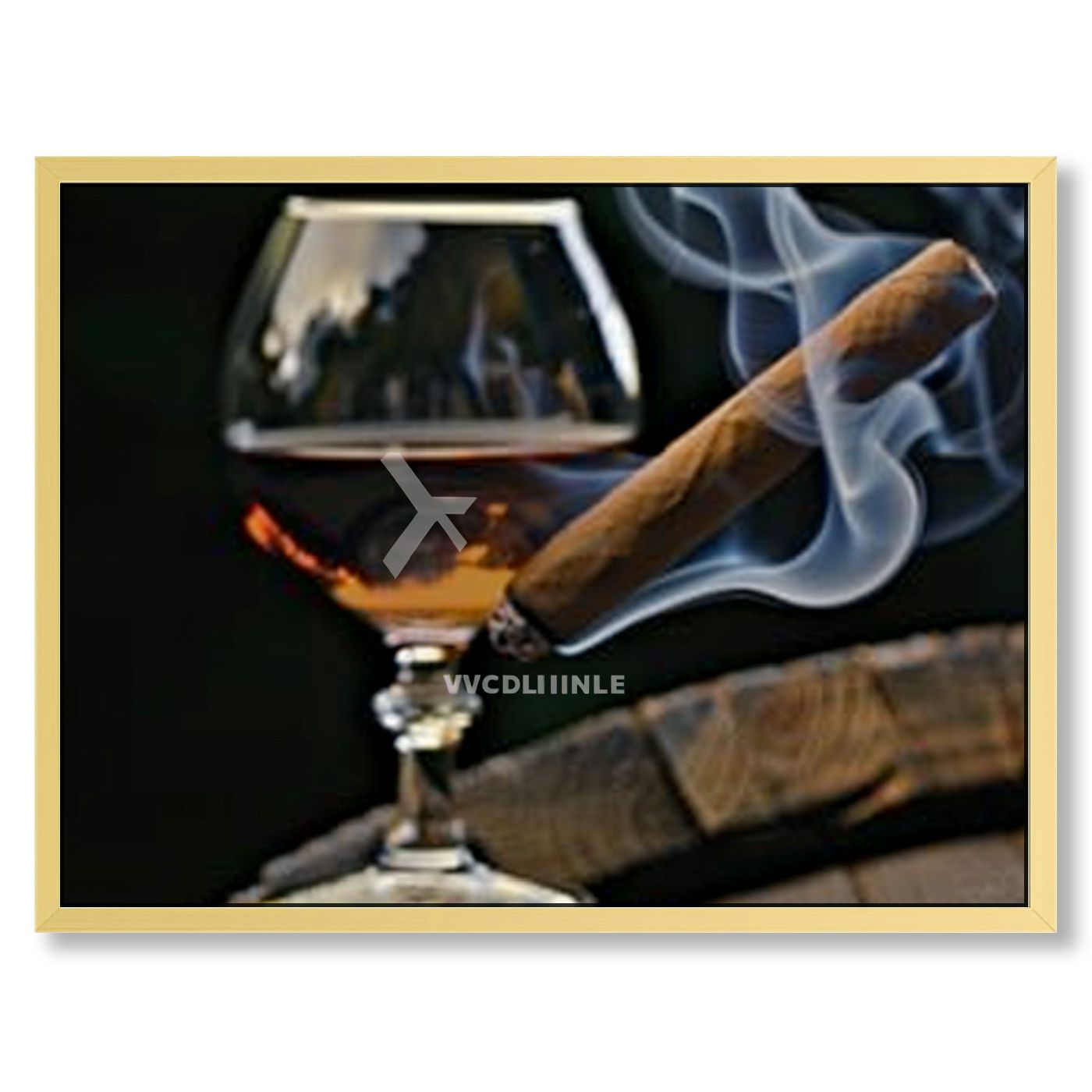 Wooden rel and Poster Still Life Aesthetic Poster Canvas Painting Wall ...