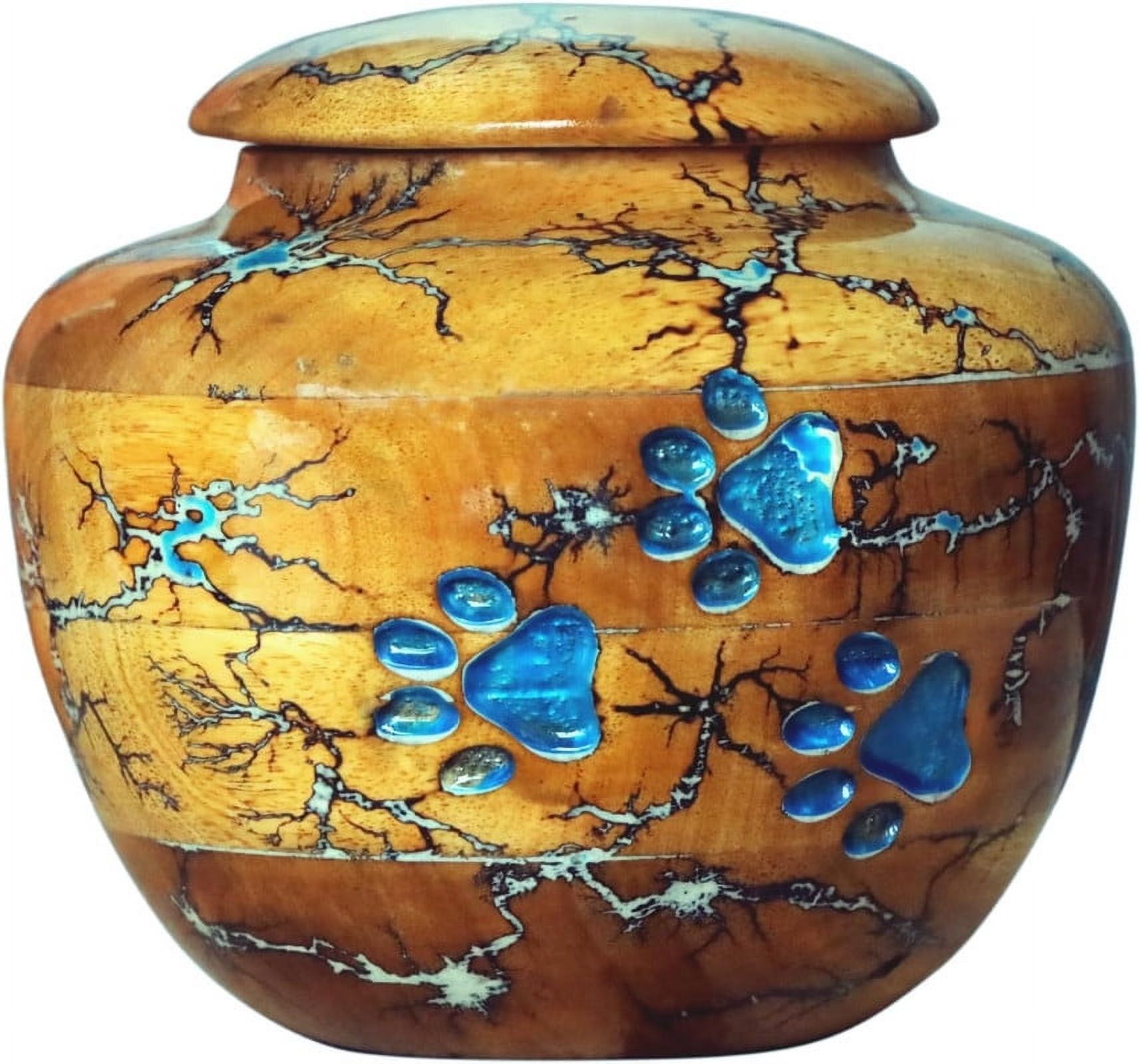 Wooden urn for Pet Ahses Dog cat Urns Box Simple and Elegant Wooden urn ...