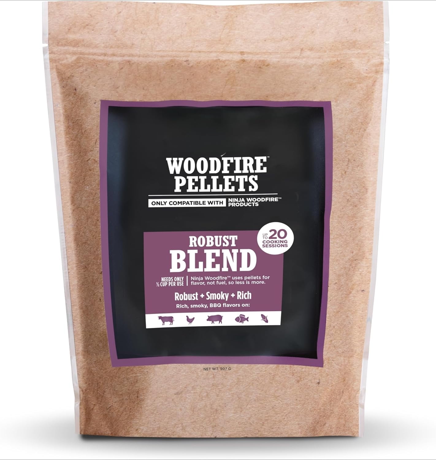 Woodfire Pellets, All Purpose Blend Bag - Walmart.com