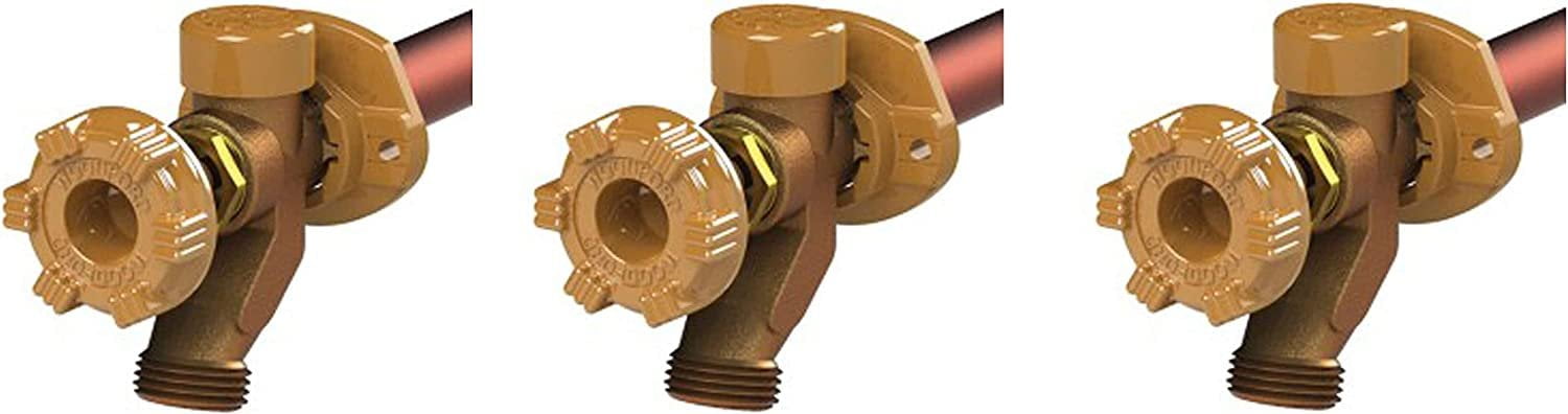 Woodford Model 17 Wall Faucet - Metal Handle, CP Inlet - 8-Inch ...