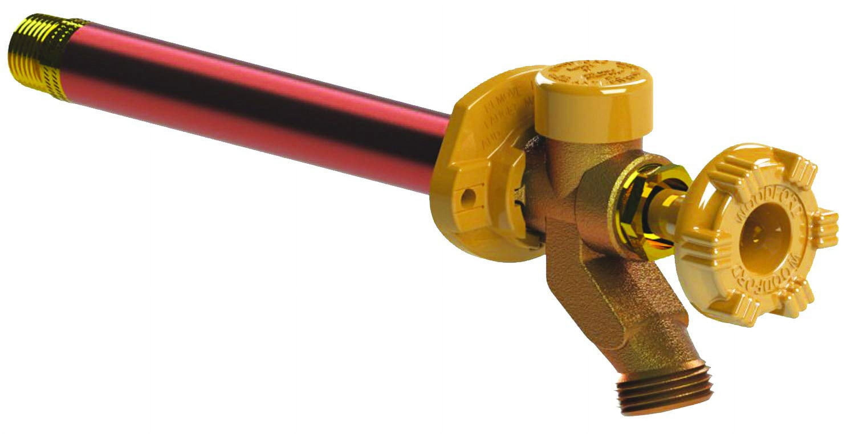 Woodford 17PX-6-MH Model 17 Wall Faucet, 6-Inch, 1/2 PX Inlet, Metal ...