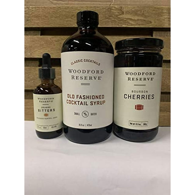Woodford Old Fashioned Bundle of Orange Bitters, Cherries and Old ...