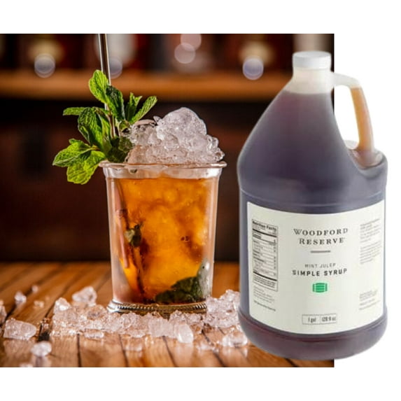 Woodford Reserve Mint Julep Simple Syrup, 1 Gallon - Elevate Your ...