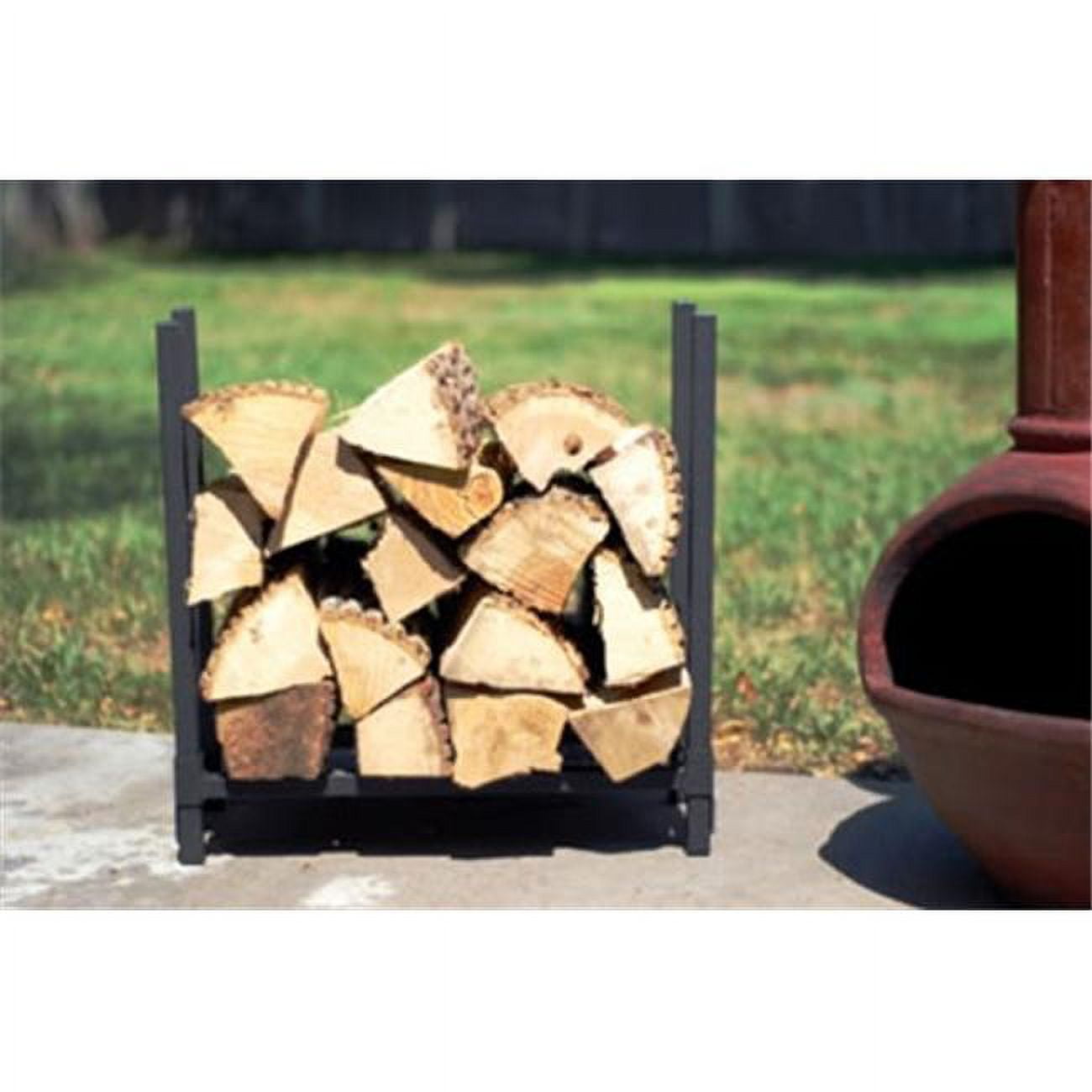 Woodhaven 24WRC 2 Foot Fireside Firewood Storage Rack - Walmart.com