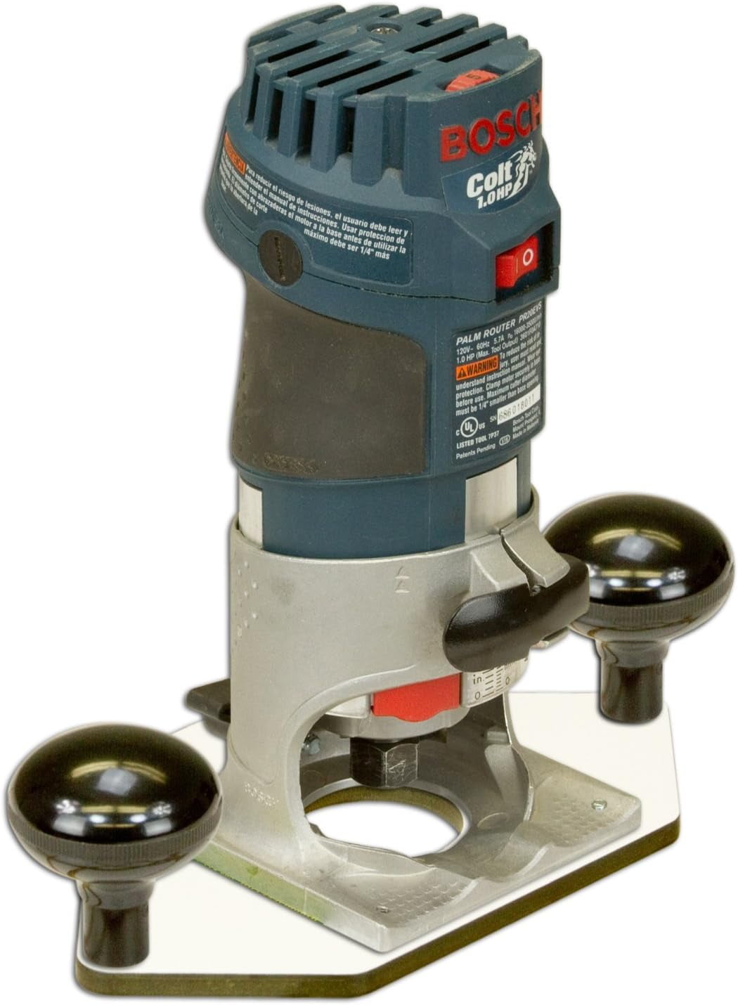 Woodhaven 8370 Trim & Compact Router Bushing Plates (for Milwaukee M18 ...