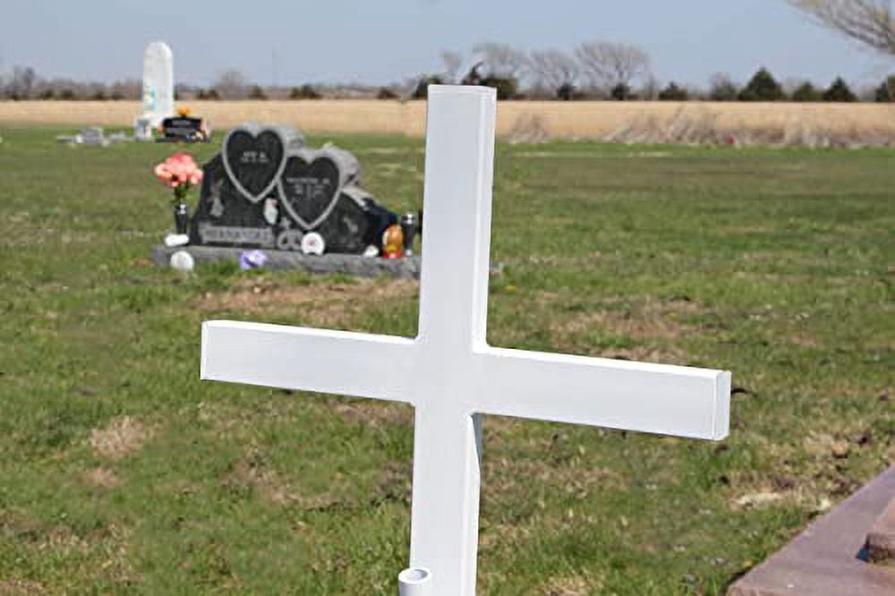 Woodhaven Large Memorial Cross - Perfect For Outdoor And Memorial Sites ...