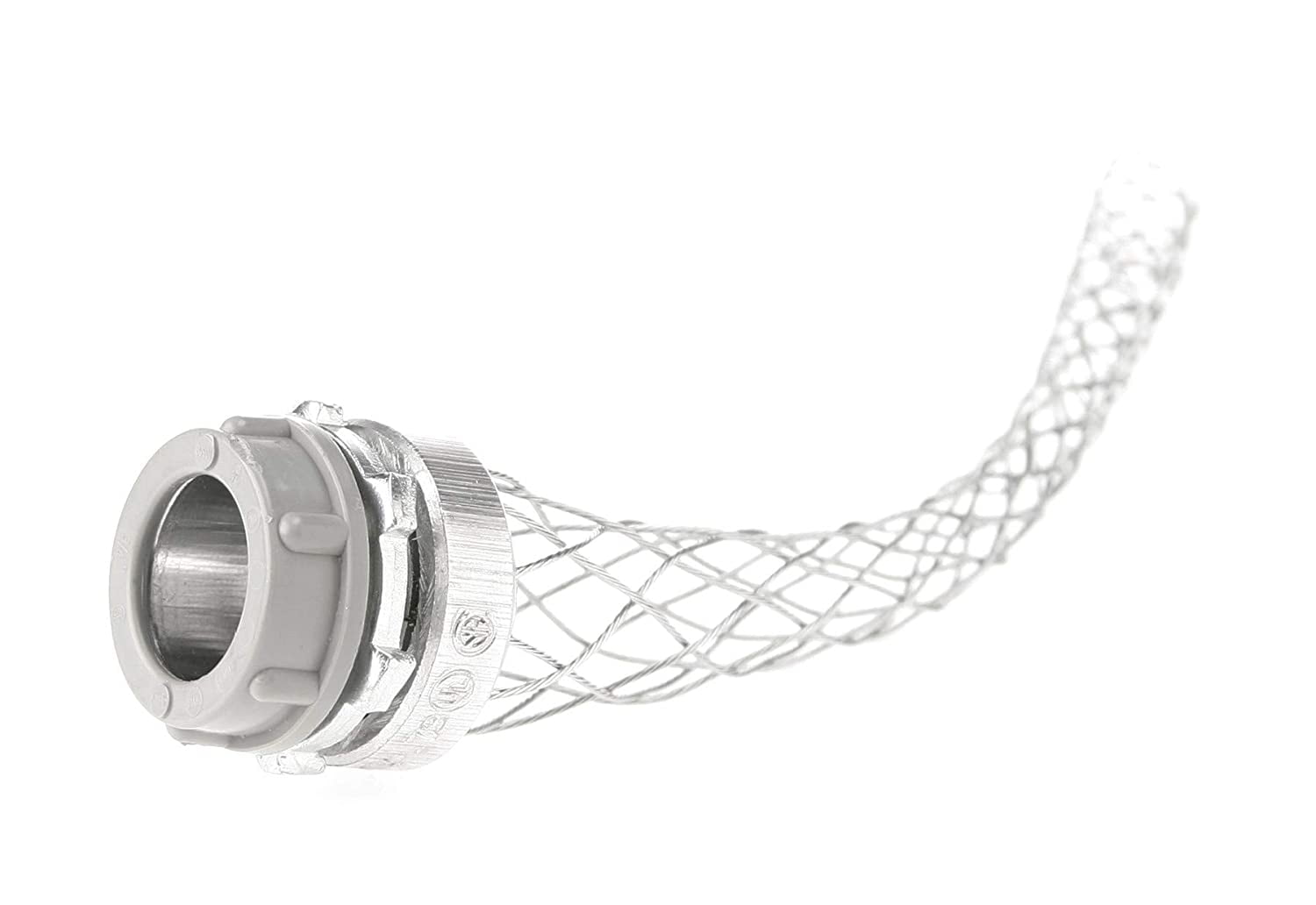 Woodhead Cable Strain Relief, Dust Tight, Wide Range, Zinc Plated Steel ...