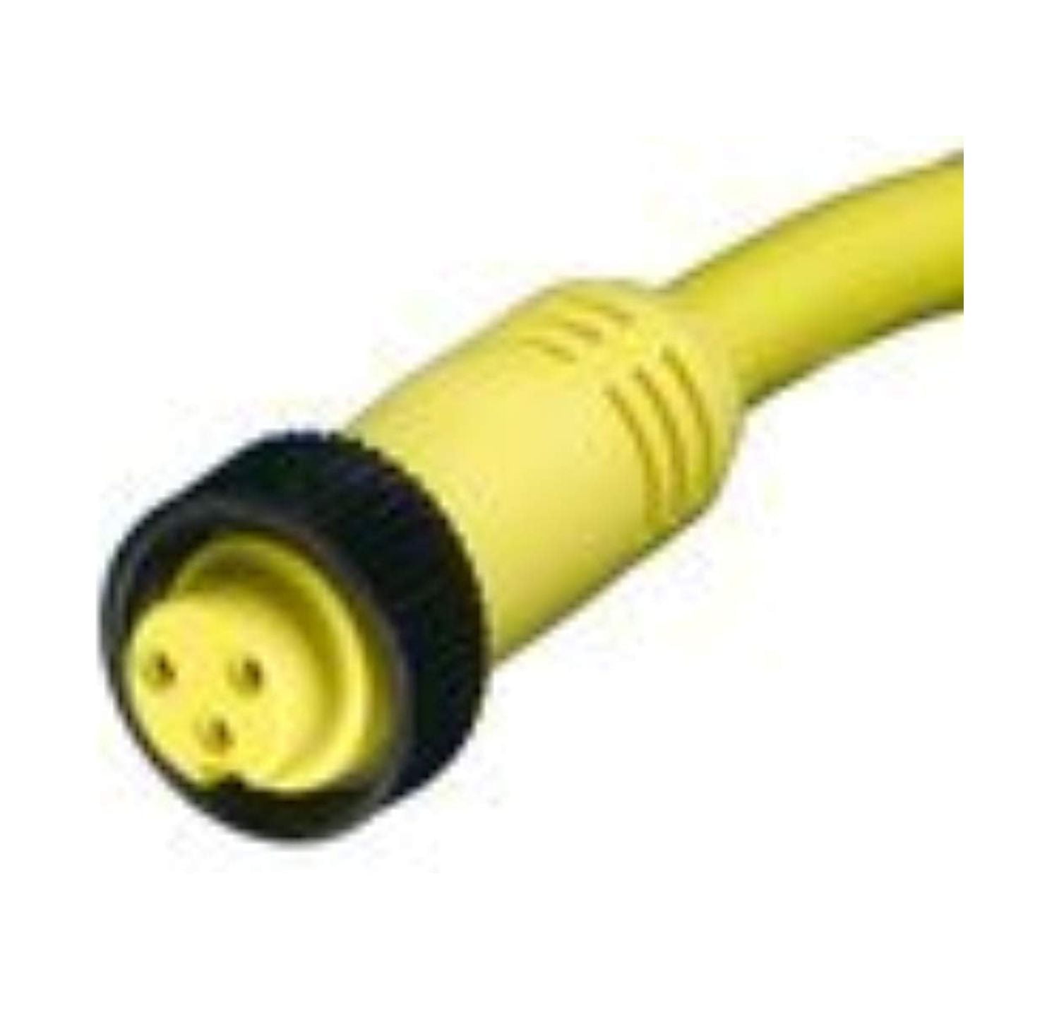 Woodhead Connection Cable, Single End , Yellow, Straight Female, 600V ...