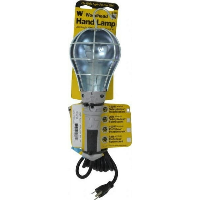 Woodhead Electrical 120 VAC, 150 Watt, Electric, Incandescent Portable ...