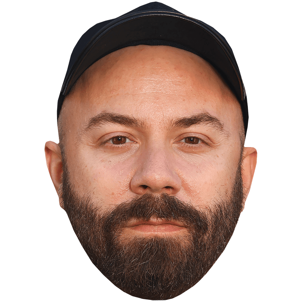 Woodkid (Beard) Big Head. Larger than life mask. - Walmart.com