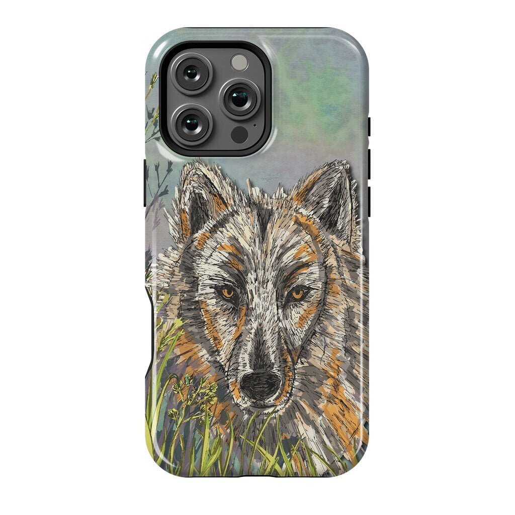 Woodland Animal Wolf Nature Lover Art Phone Case for iPhone 11 12 13 14 ...
