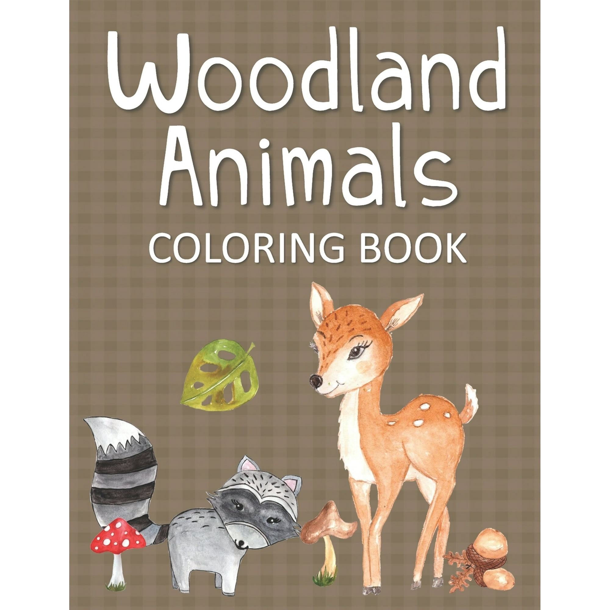 Woodland Forest Animals Coloring Pages