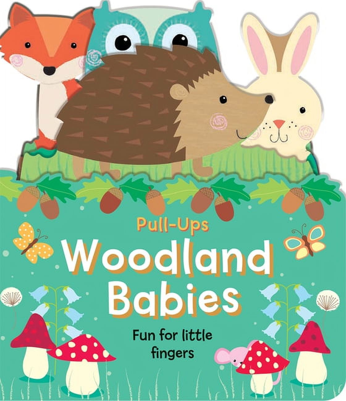 Woodland Babies, Board Book, Fun for Little Fingers, Interactive Sturdy ...