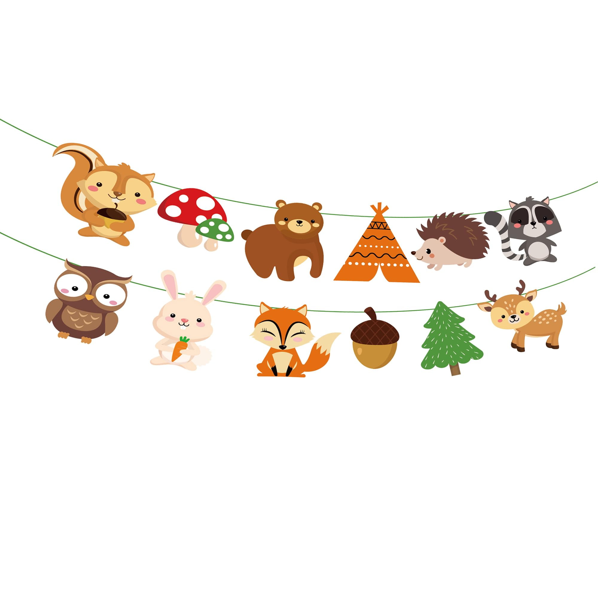 Woodland Creatures Banner Woodland Animals Banner Forest Classroom ...