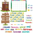 Educator's Resource Woodland Friends Calendar Set, Bulletin Board ...