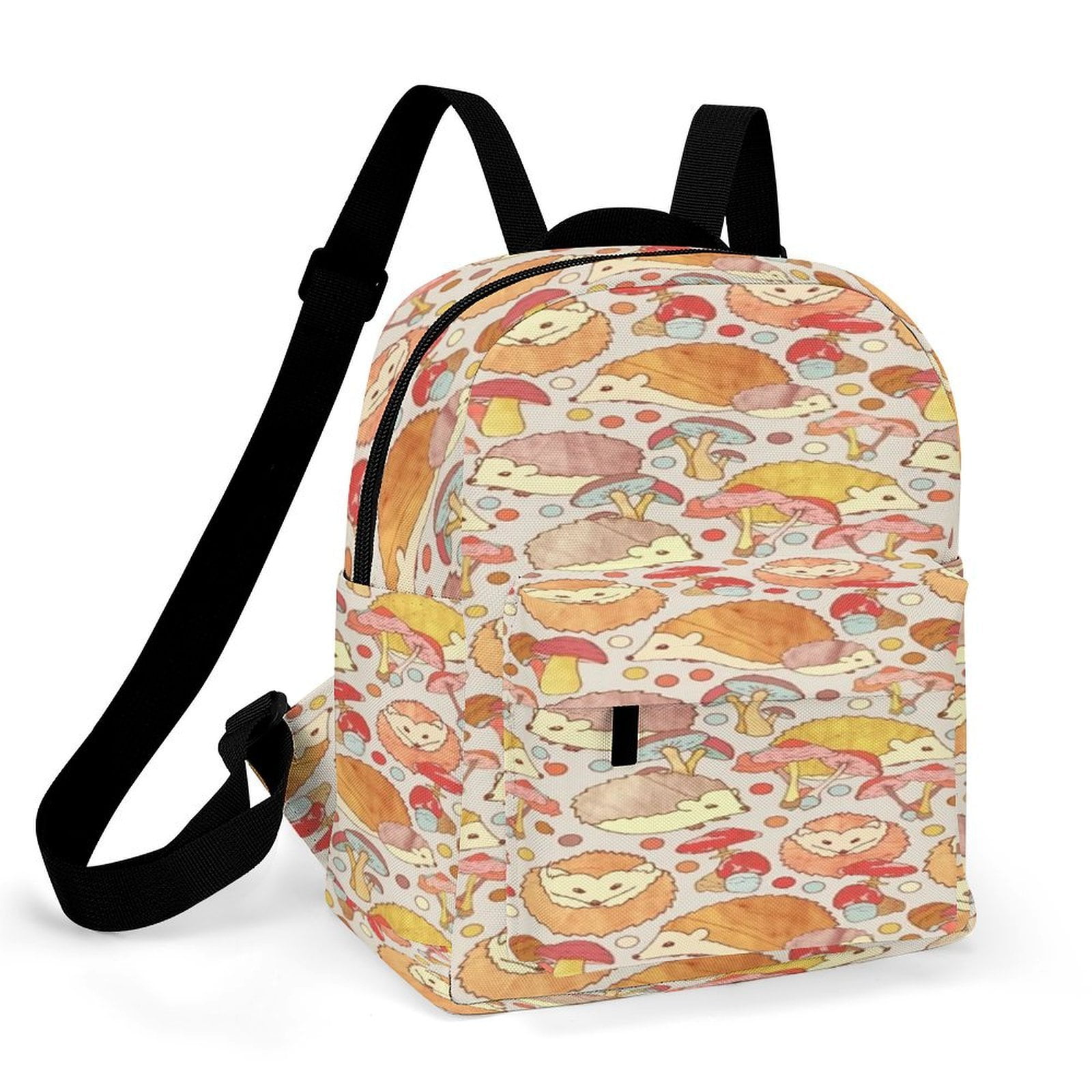 Woodland Hedgehogs Small Backpack Cute Mini Backpacks For Woman ...