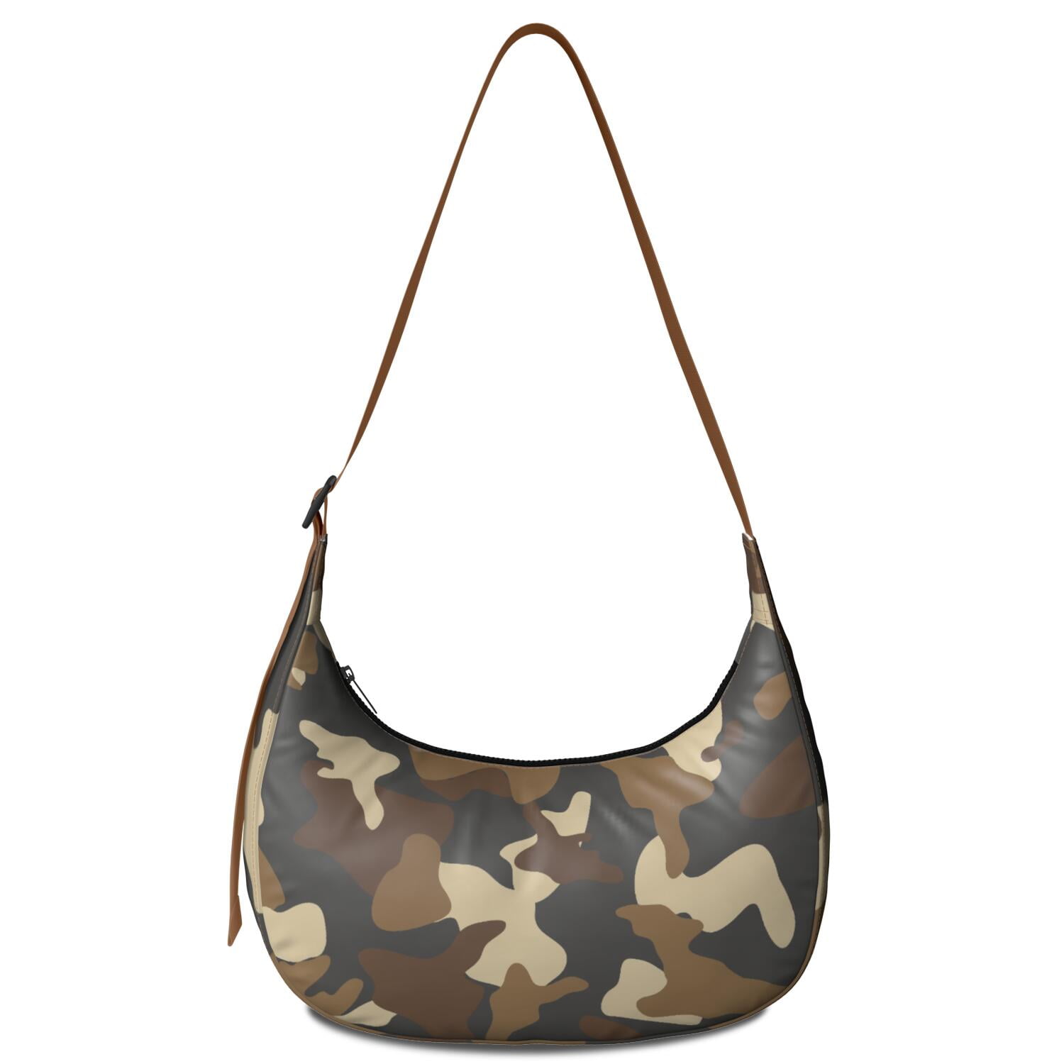 Woodland Hunting Camo Crossbody Bag for Women Jungle Camouflage Pattern ...