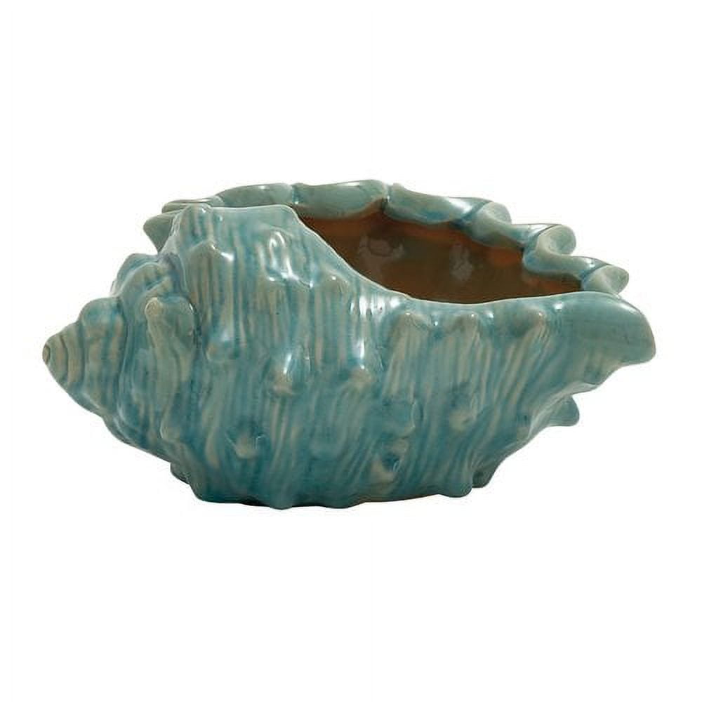 Distinctive Ceramic Seashell Planter - Walmart.com