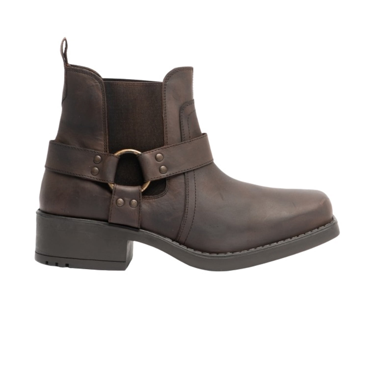 Woodland Mens Low Harley Gusset Harness Leather Boots - Walmart.com