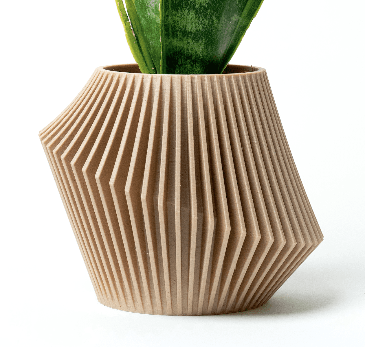 Woodland Pulse Scented Flower Pot, Feels Good to Hold, Beige DISC Plant ...