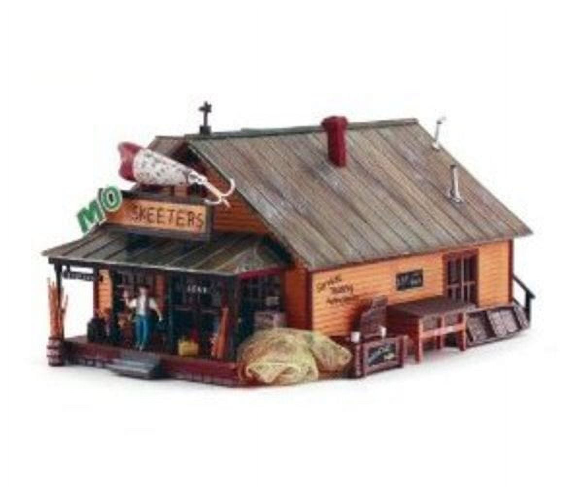 Woodland Scenics HO Built-Up Mo Skeeters' Bait & Tackle WOOBR5047 HO ...