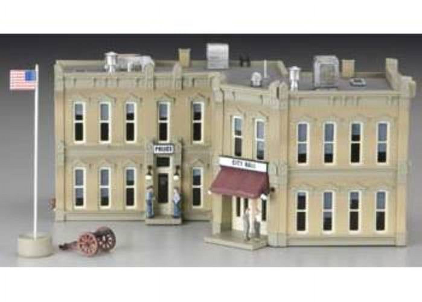Woodland Scenics HO Scale Built-Up Building/Structure Municipal ...