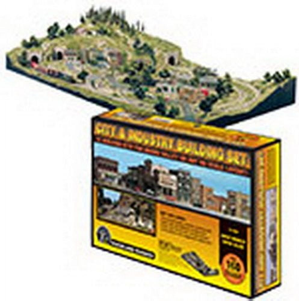 Woodland Scenics City & Industry Building Set, HO Scale - Walmart ...