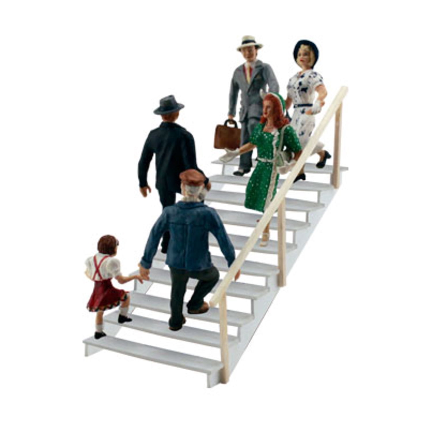 Woodland Scenics HO Taking the Stairs WOOA1954 HO Figures - Walmart.com