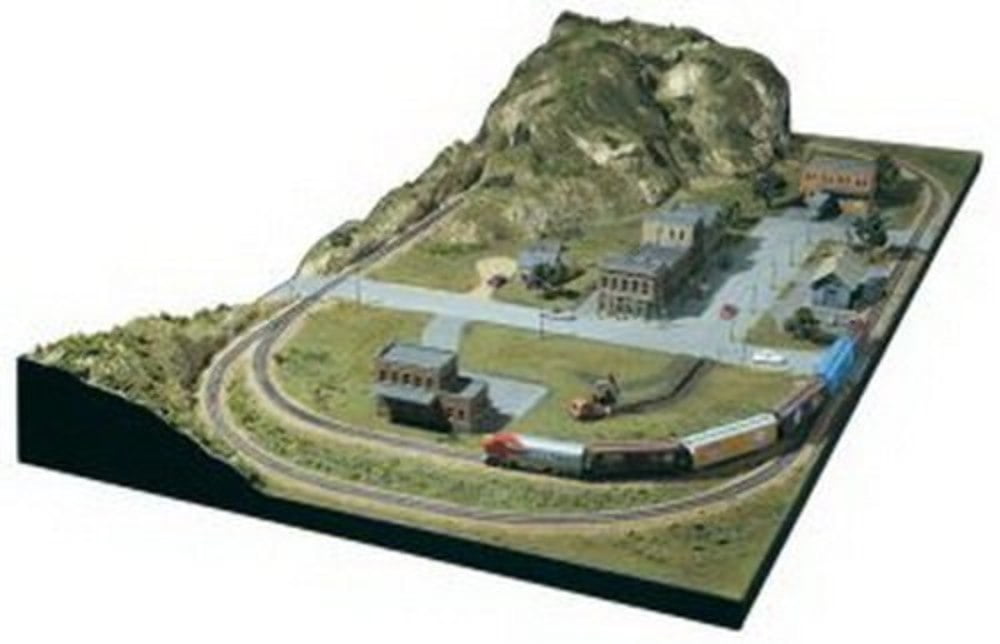 Woodland Scenics Mountain Valley Scenery Kit, HO Scale Model Train Set ...