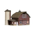 Woodland Scenics O Scale Built-Up Building/Structure Old Weathered Barn ...