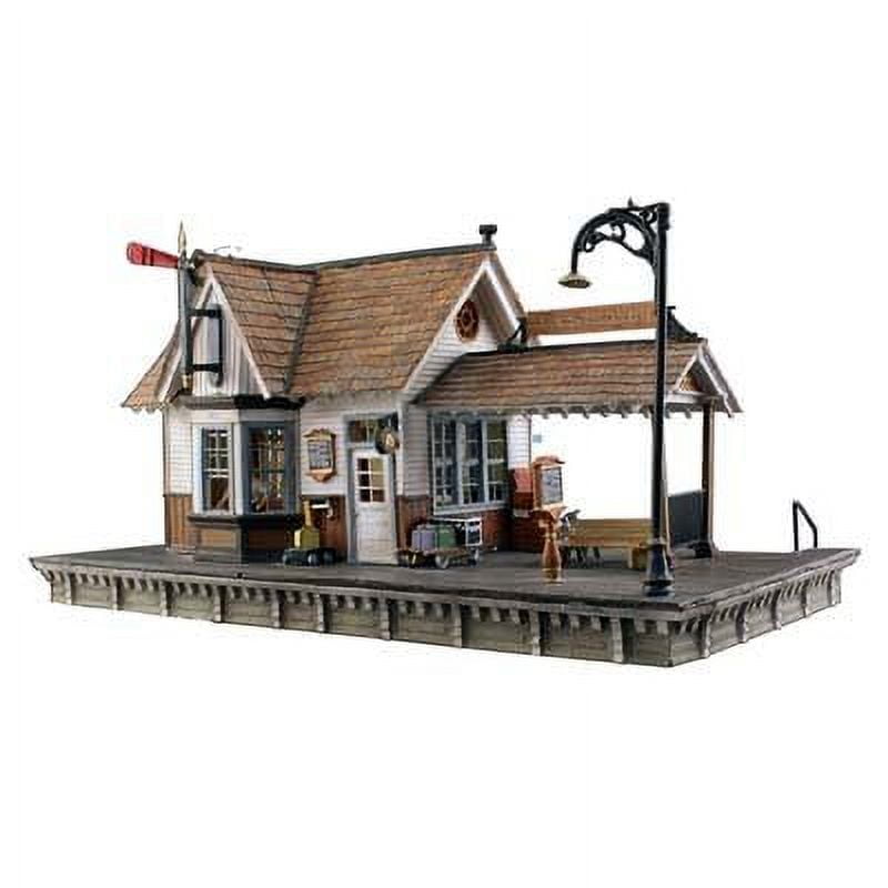 Woodland Scenics O Scale Built-Up Building/Structure The Depot (Lighted ...