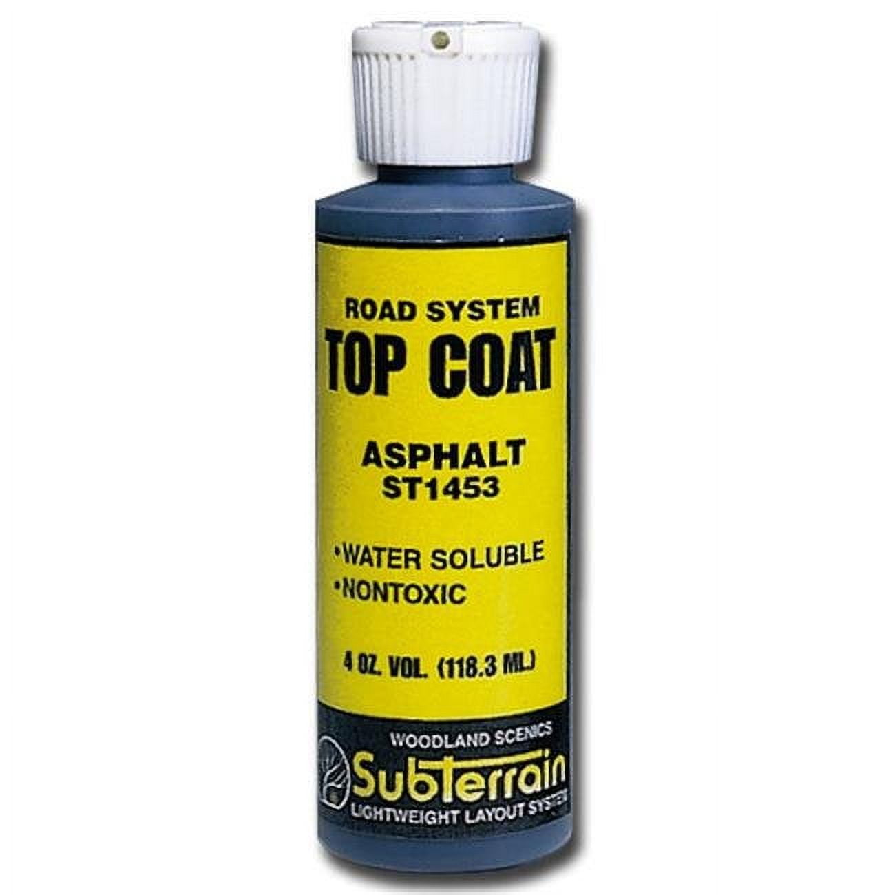 Woodland Scenics ST1453 Asphalt Top Coat 4oz - Walmart.com