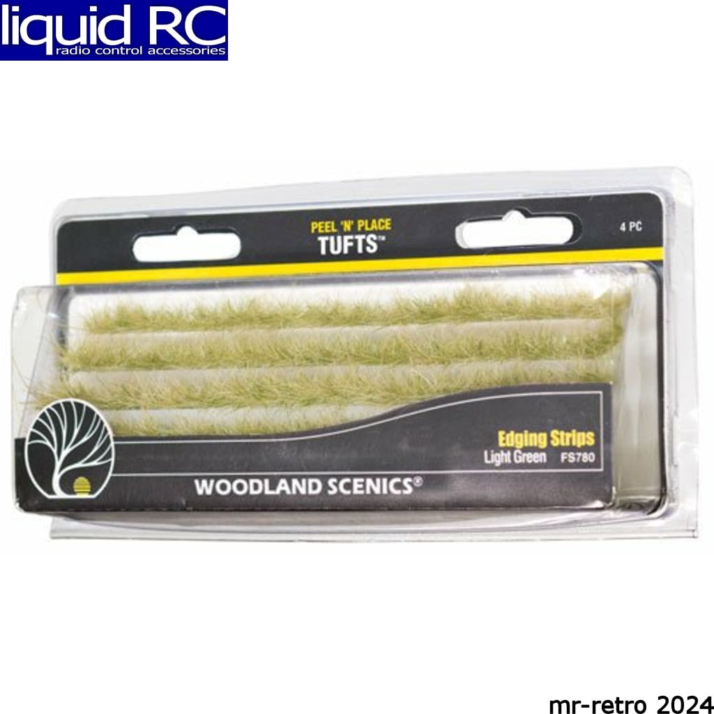 Woodland Scenics Tufts-Light Green Edging Strips - Walmart Business ...