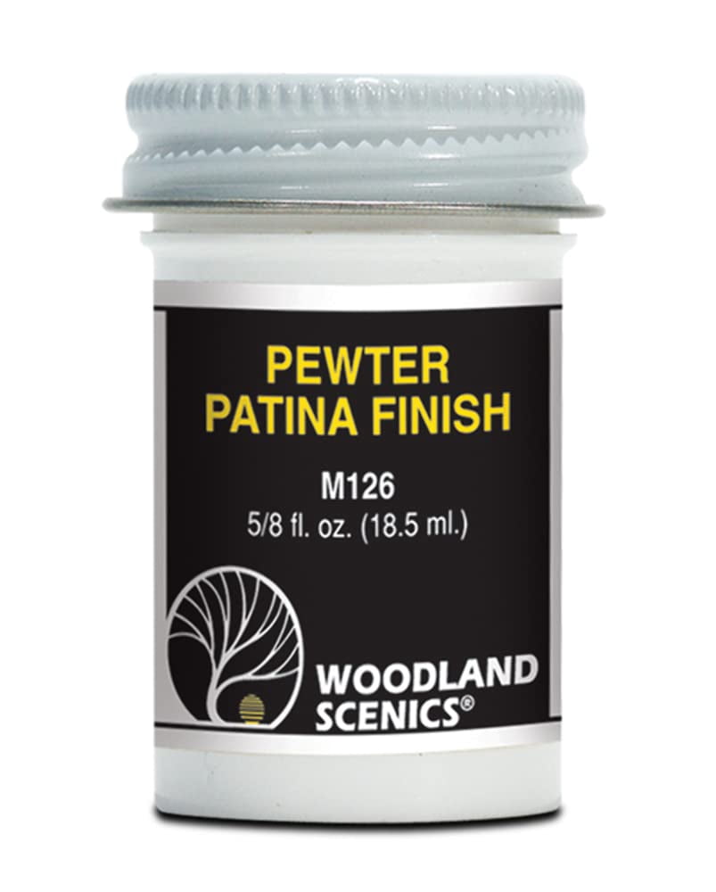 Woodland Scenics WOO126 Pewter Patina Finish - Walmart.com