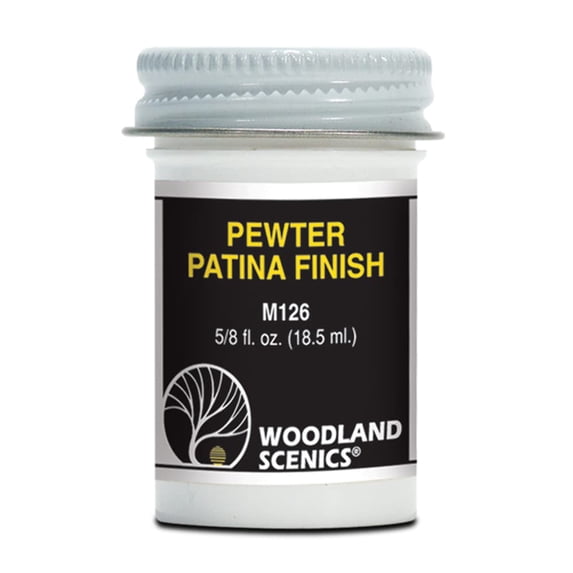 Woodland Scenics WOO126 Pewter Patina Finish - Walmart.com
