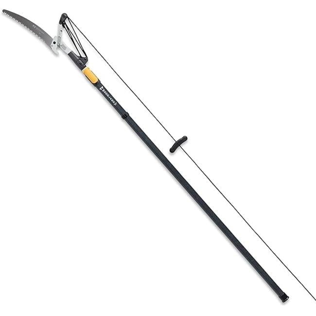 Woodland Tools 12’ Extendable Pole Saw, Aluminum and Fiberglass ...