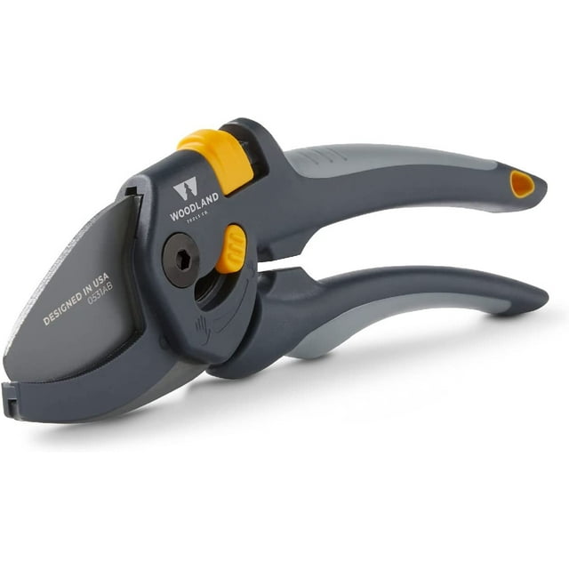 Woodland Tools Co. Heavy Duty Adjustable Anvil Pruning Shears ...