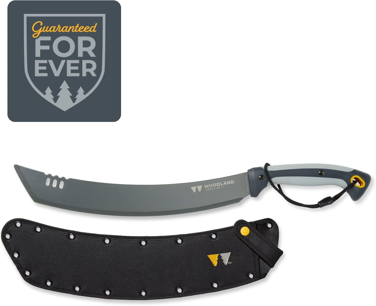 Woodland Tools Co. Heavy Duty Machete with Sheath, Parang, Bolo ...