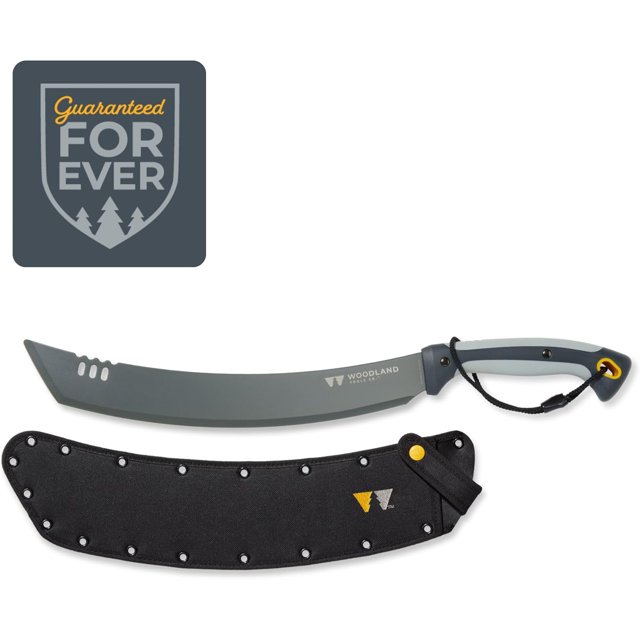 Woodland Tools Co. Heavy Duty Machete with Sheath, Parang, Bolo ...