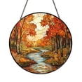 Woodland Tree Window Hanging – Stained Glass Style Nature Art - Walmart.com