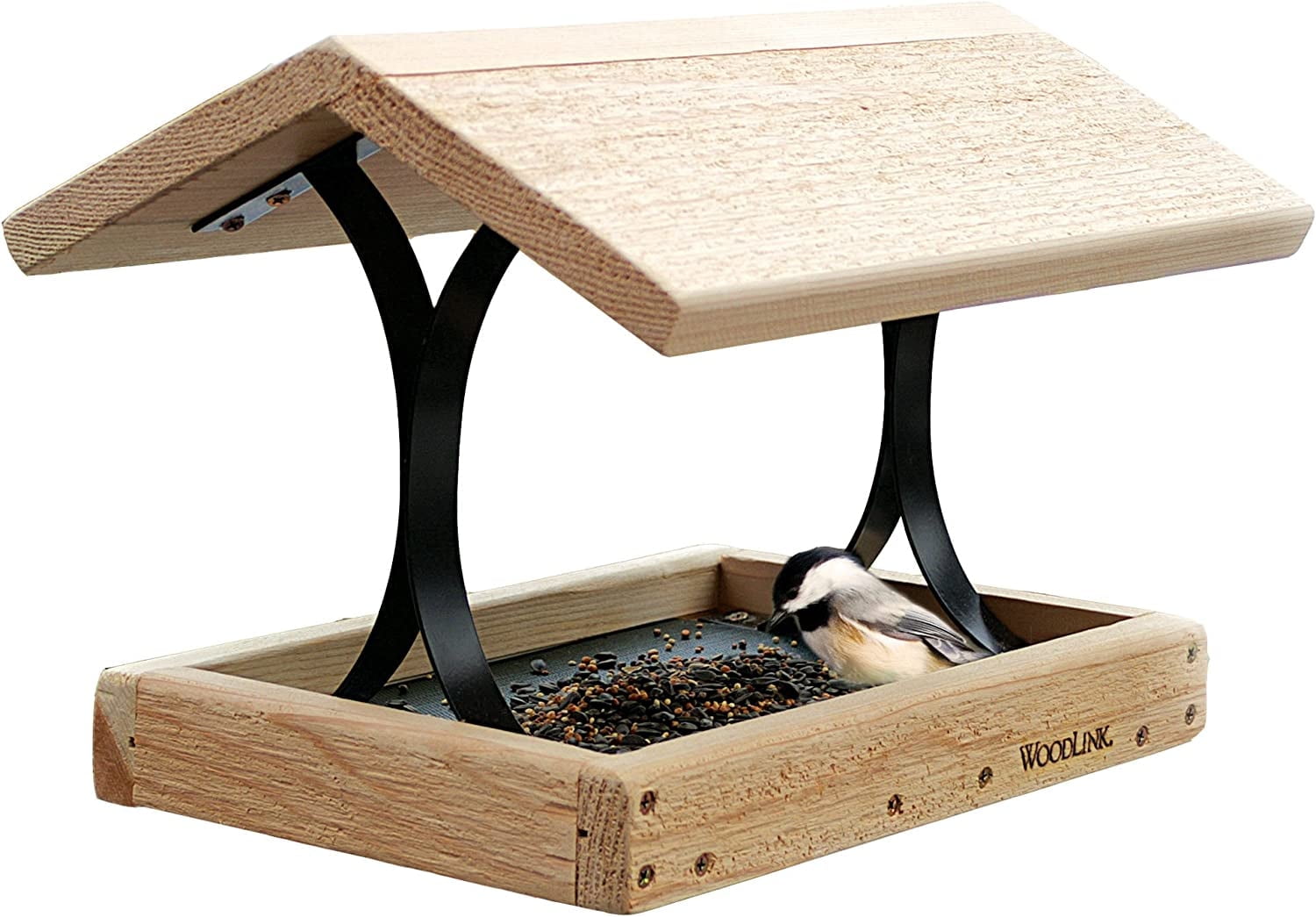 Woodlink Cedar Fly-Thru Bird Feeder, Cedar - Walmart.com