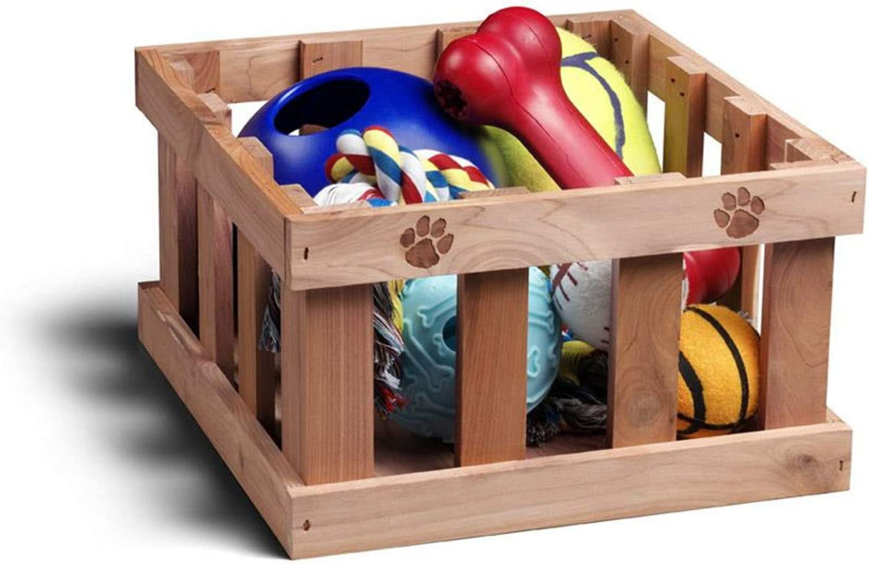 Woodlore Cedar Products Cedar Pet Toy Box - Walmart.com