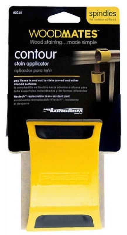 Woodmates Contour Stain Applicator Flexes To Easily Stain Balusters Ra ...