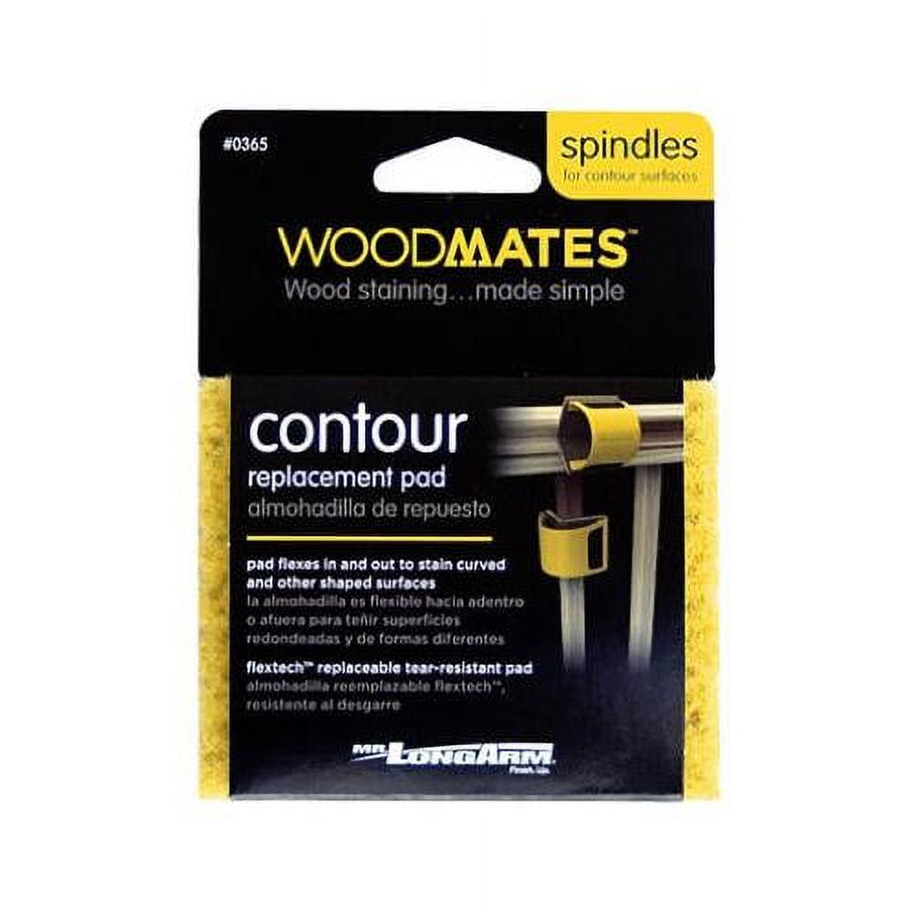 Woodmates Contour Stain Applicator Replacement Pad, Longarm, 0365 ...