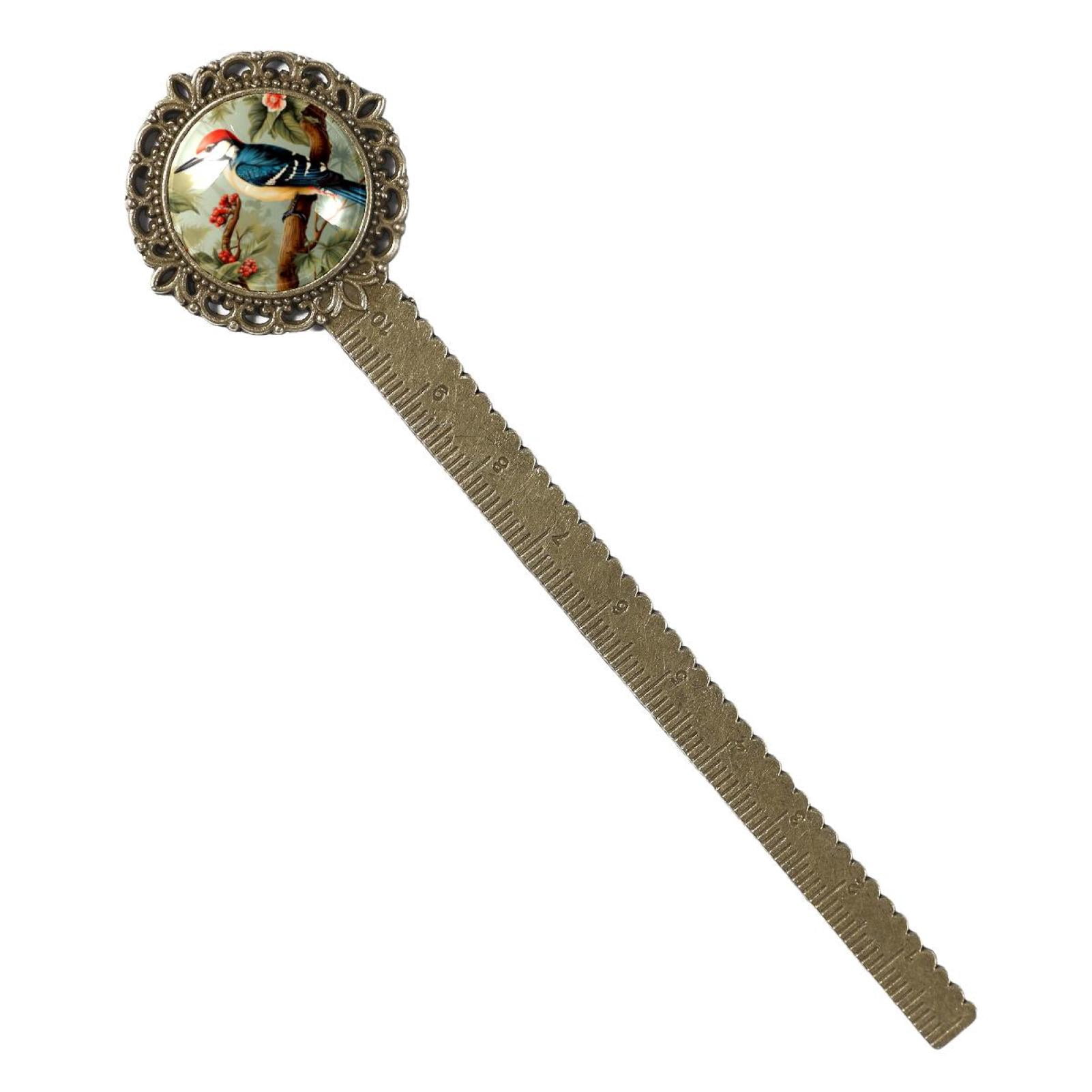 Woodpecker Book Marks: Lace Bookmark in Antique Bronze - a Delightful ...