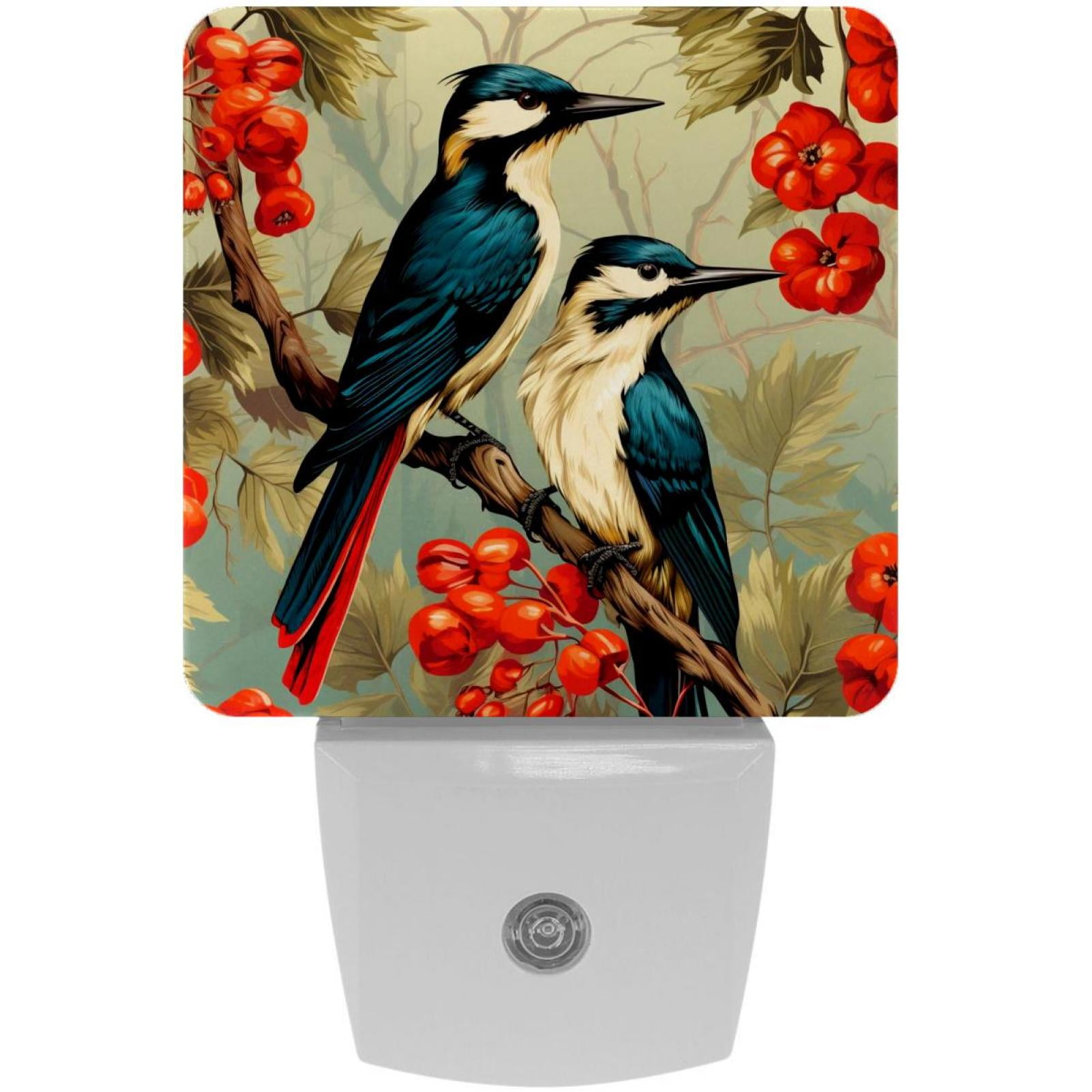 Woodpecker LED Square Night Lights - Modern Design, Energy Efficient ...