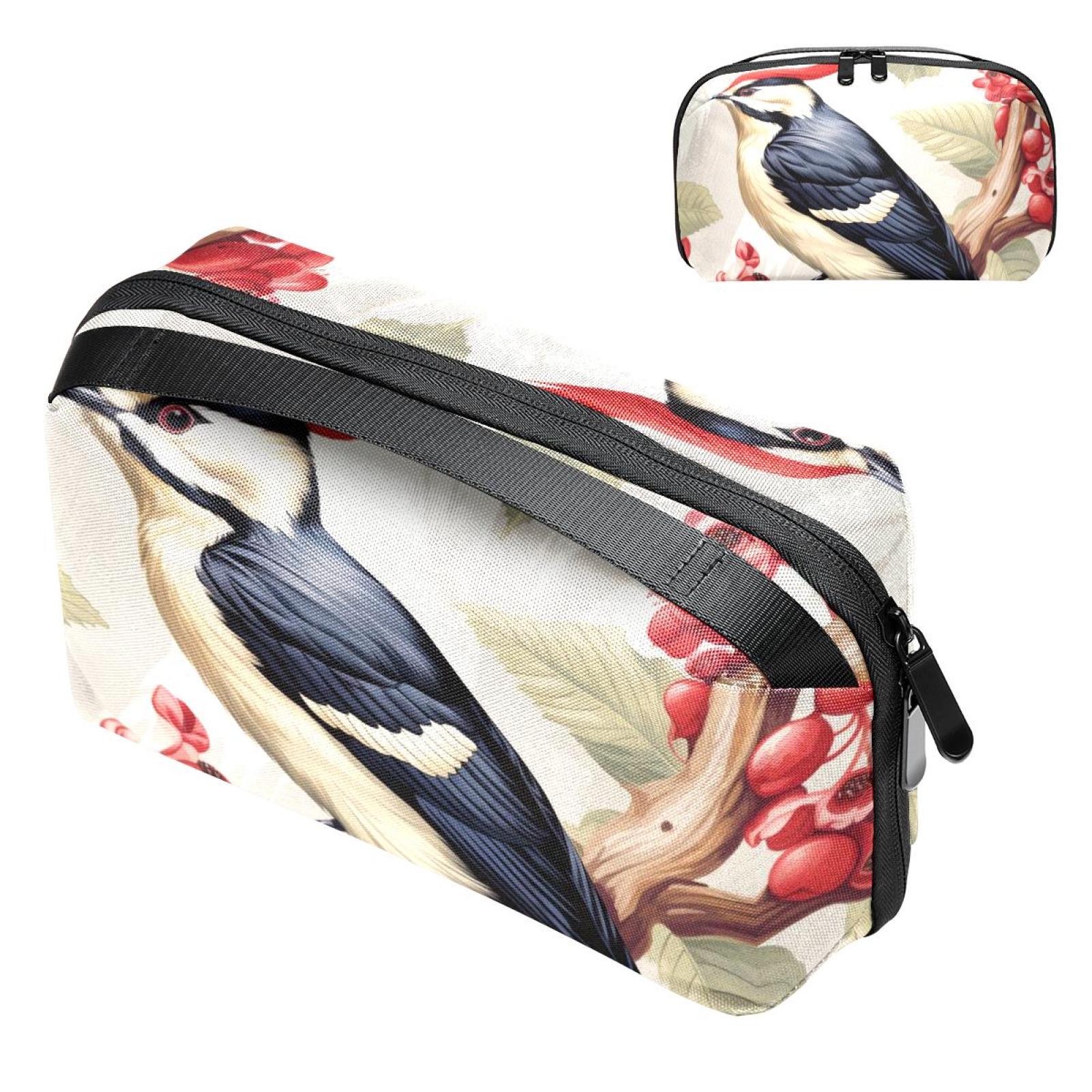 Woodpecker Waterproof Oxford Fabric Storage Case with Charger Pouch ...
