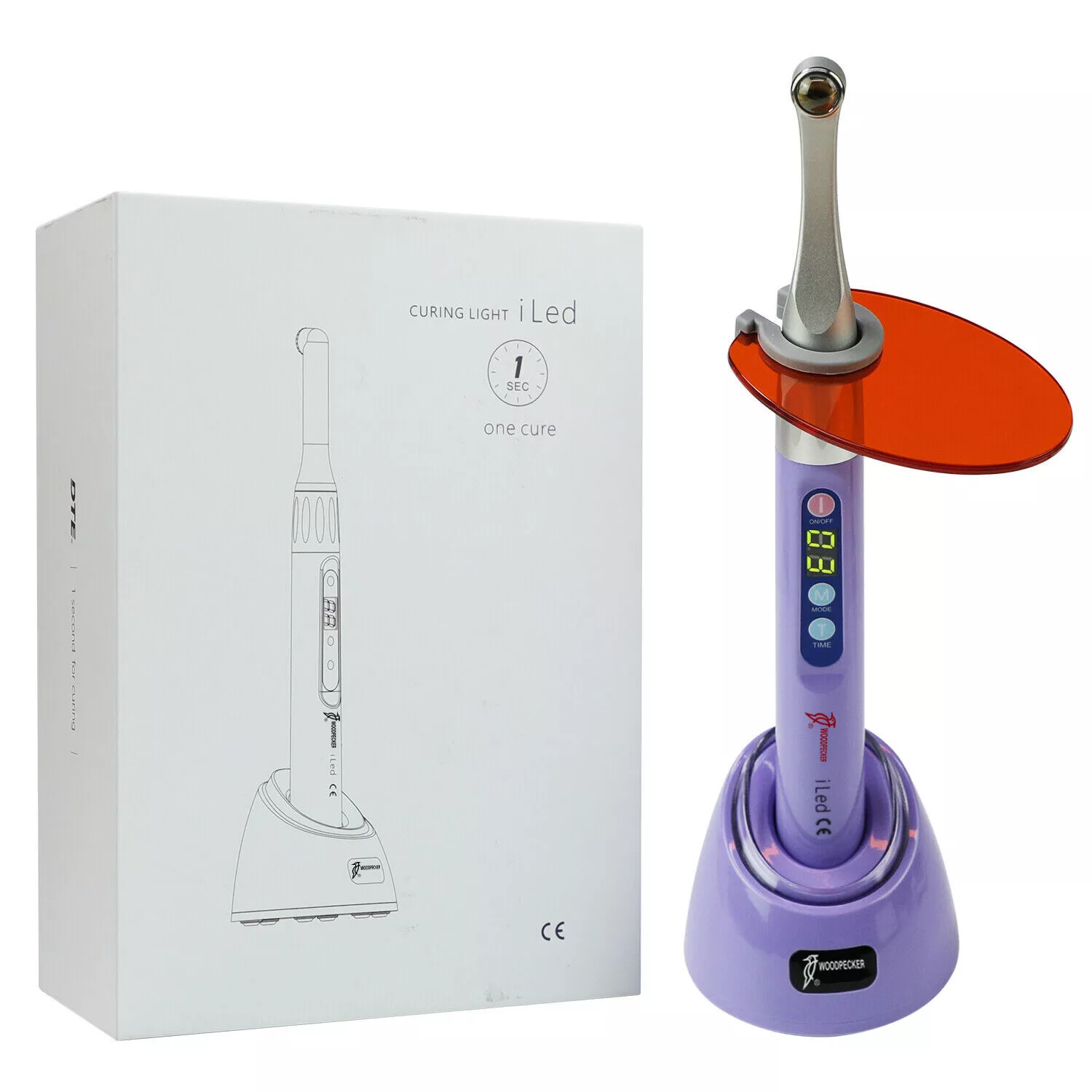 Woodpecker iLED Light Max Curing Light Lamp, Metal Head,Purple ...
